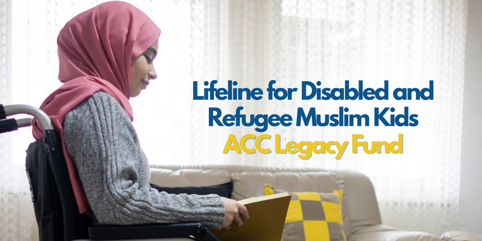 Lifeline for Disabled and Refugee Muslim kids – A Continuous Charity